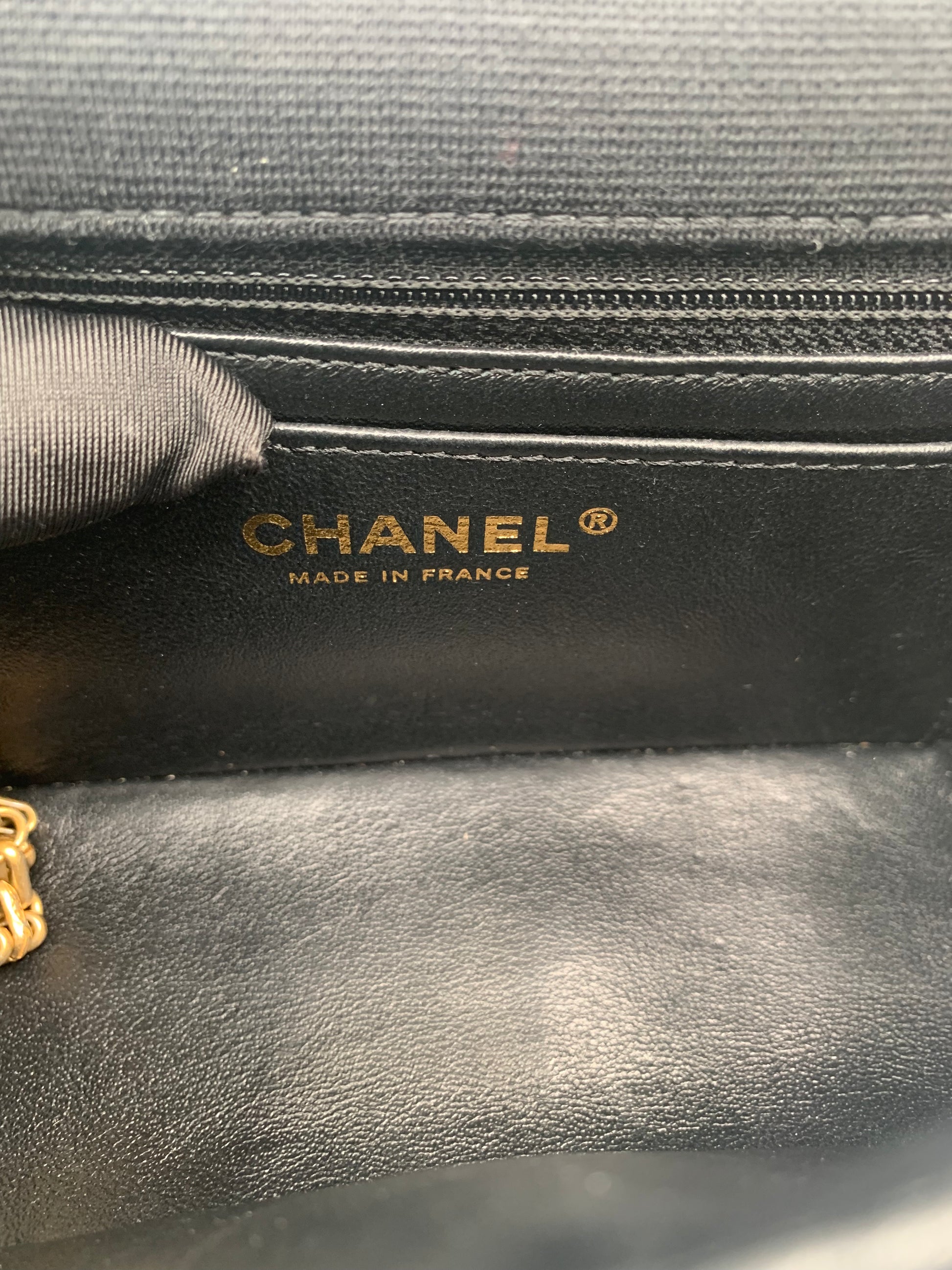CHANEL MINI 2.55 REISSUE FLAP BAG FABRIC – FancyFairy | Second Hand ...
